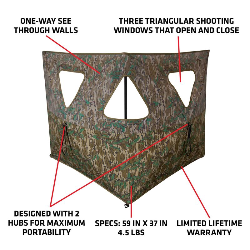Buy Double Bull SurroundView Stakeout Hunting Blind in Greenleaf ...